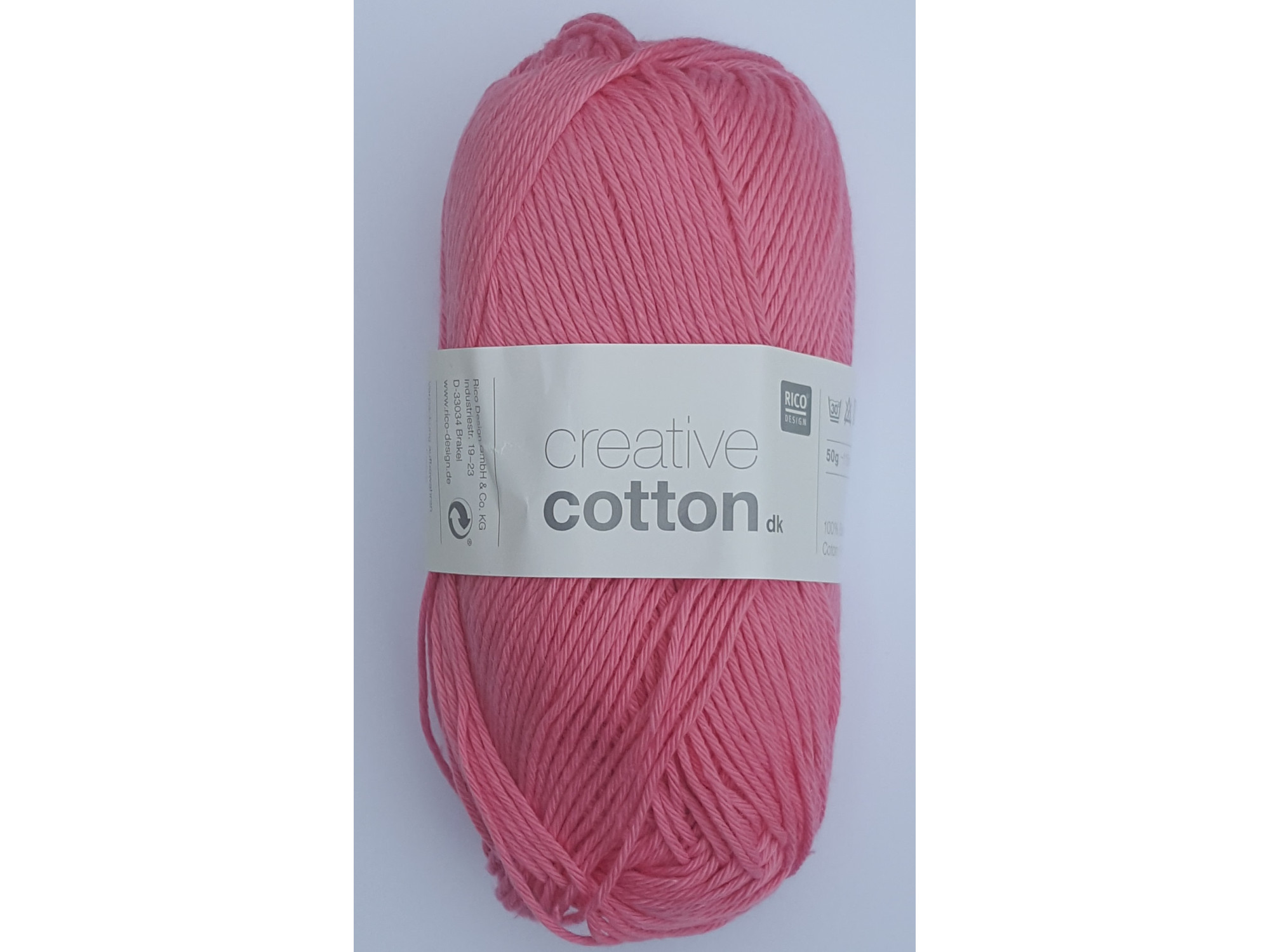 Rico Creative Cotton DK 005 Candy Pink